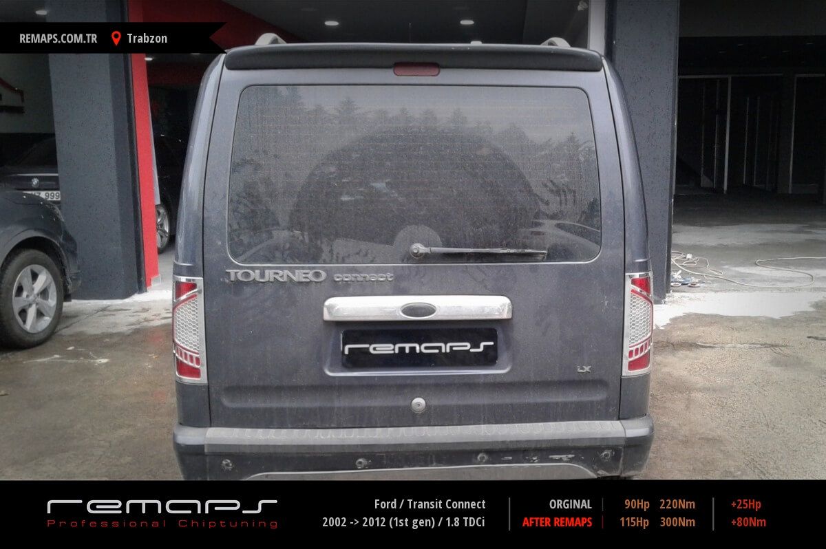 Ford Transit Connect 2002 -> 2012 (1st gen) 1.8 TDCi Chip Tuning ...