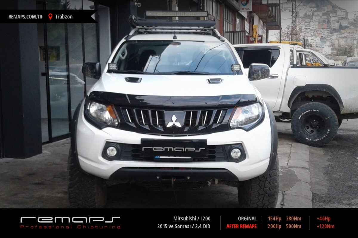 Mitsubishi L200 2015 ve Sonrası 2.4 DiD Chip Tuning, Performans, Yakıt ...