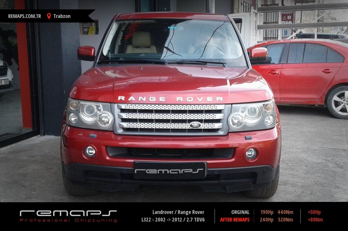 Landrover Range Rover L322 - 2002 -> 2012 2.7 TDV6 Chip Tuning ...
