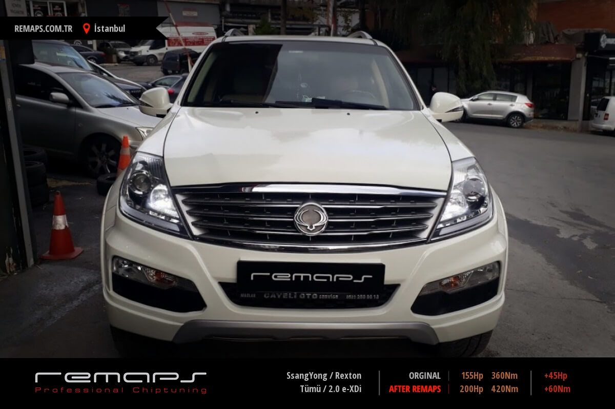 SsangYong Rexton Tümü 2.0 e-XDi Chip Tuning, Performans, Yakıt ...