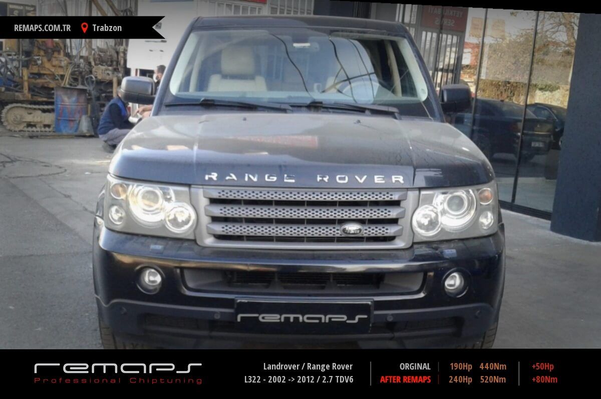 Landrover Range Rover L322 - 2002 -> 2012 2.7 TDV6 Chip Tuning ...