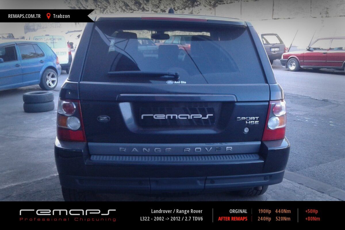 Landrover Range Rover L322 - 2002 -> 2012 2.7 TDV6 Chip Tuning ...