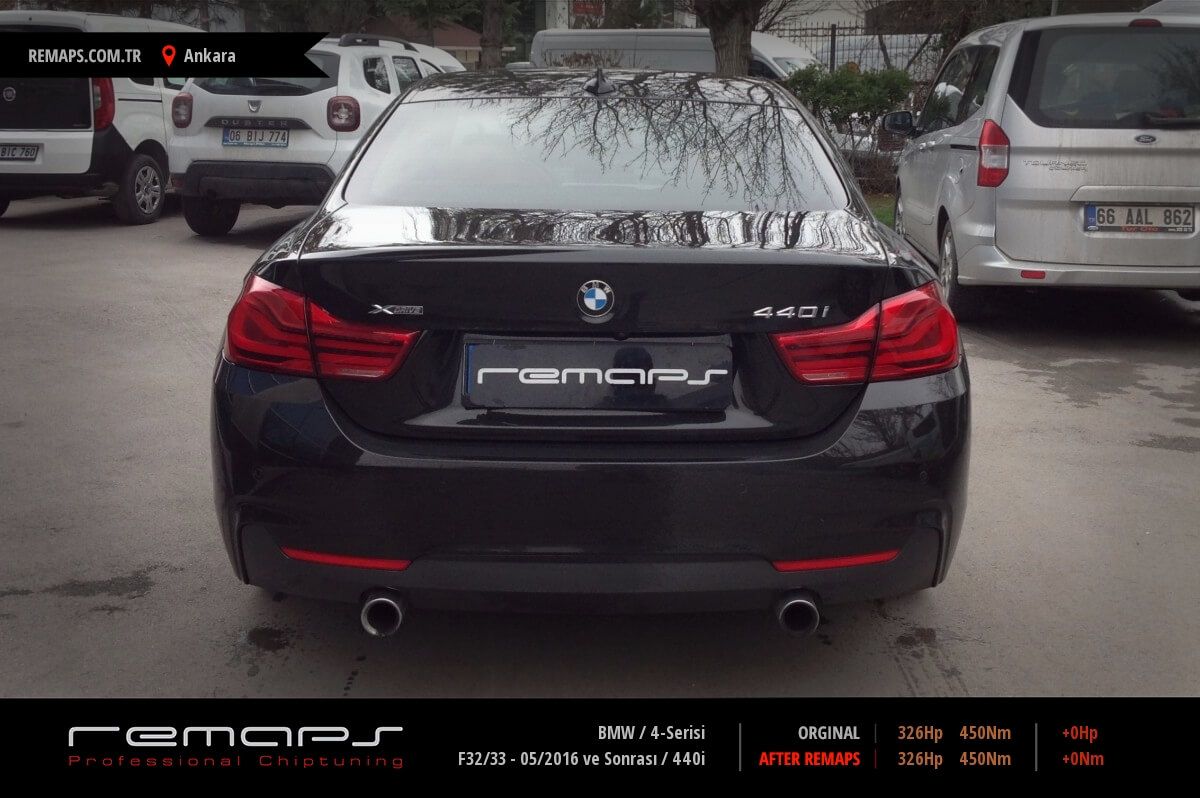 BMW 4-Serisi F32/33 - 05/2016 ve Sonrası 440i Chip Tuning, Performans ...