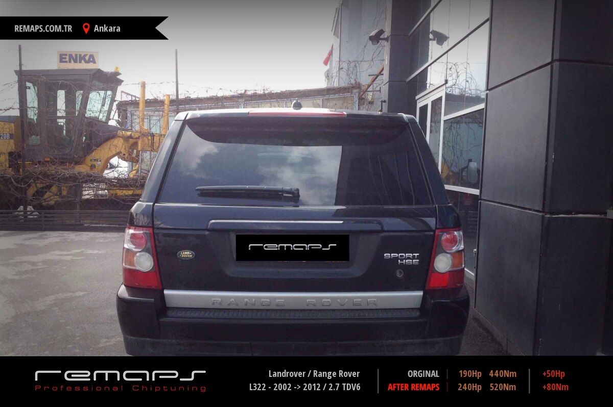 Landrover Range Rover L322 - 2002 -> 2012 2.7 TDV6 Chip Tuning ...