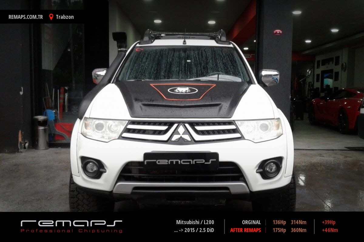 Mitsubishi L200 ... -> 2015 2.5 DiD Chip Tuning, Performans, Yakıt ...