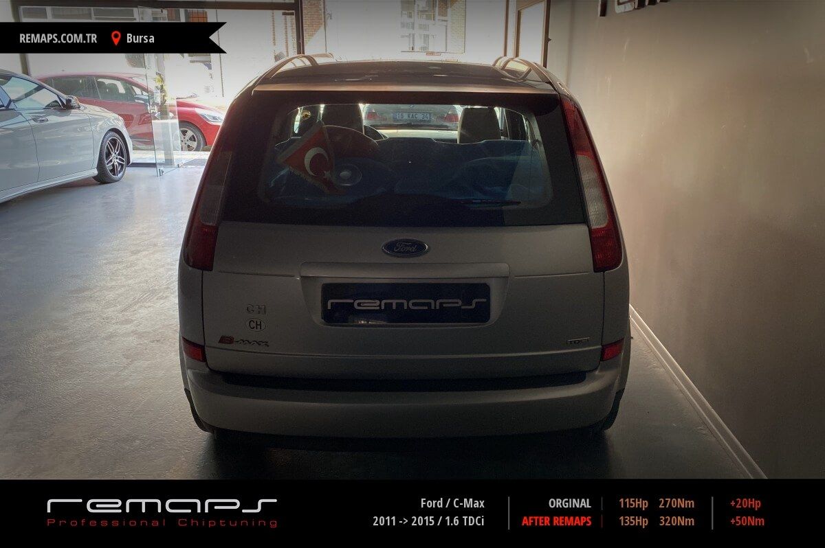 Ford C-Max 2011 -> 2015 1.6 TDCi Chip Tuning, Performans, Yakıt ...
