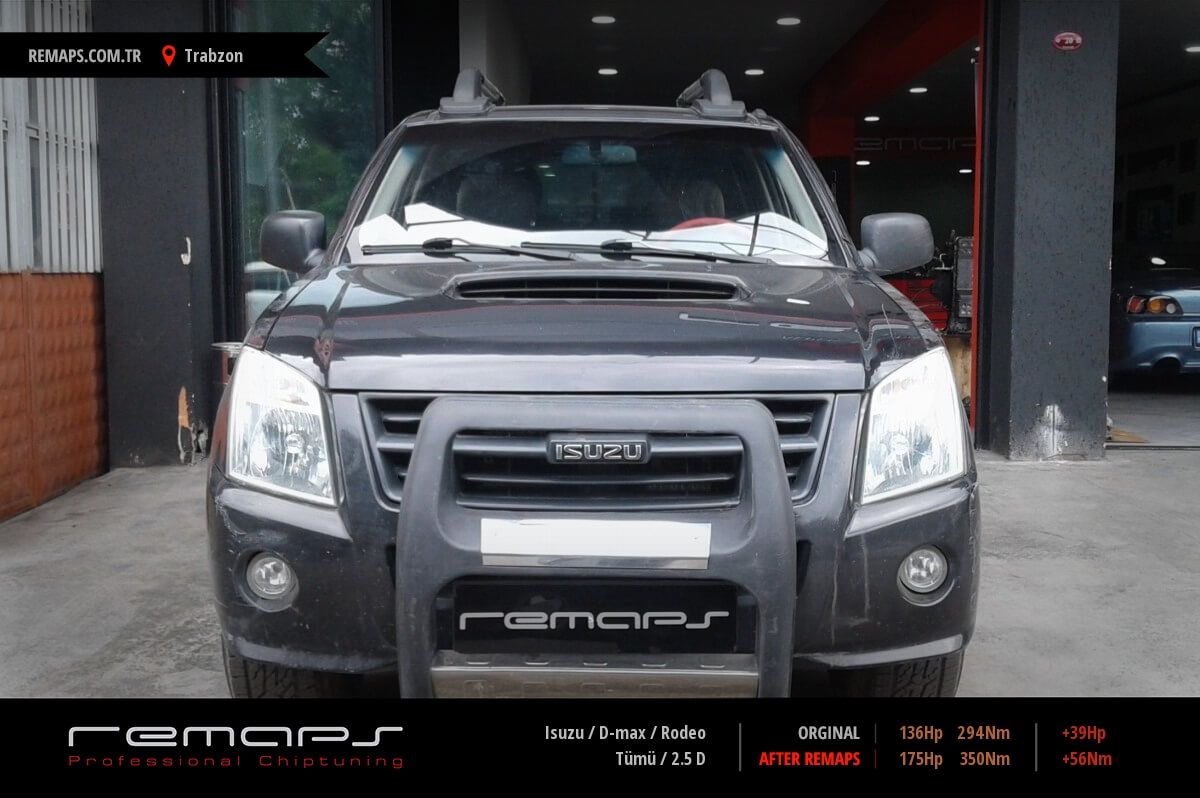 Isuzu D-max / Rodeo Tümü 2.5 D Chip Tuning, Performans, Yakıt Tasarrufu ...