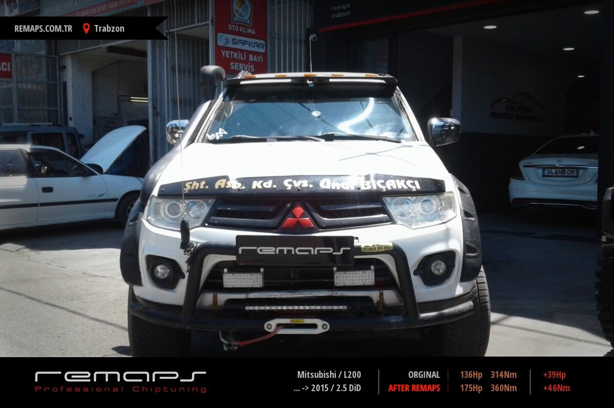 Mitsubishi L200 ... -> 2015 2.5 DiD Chip Tuning, Performans, Yakıt ...