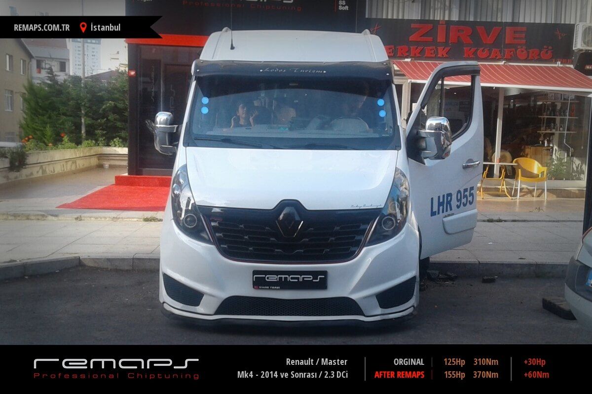 Renault Master Mk4 - 2014 ve Sonrası 2.3 DCi Chip Tuning, Performans ...