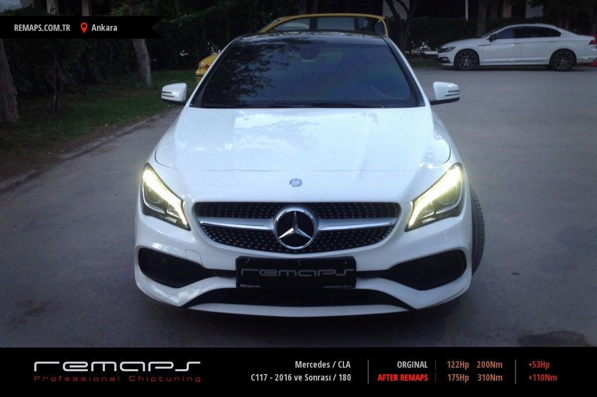 Mercedes CLA C117 - 2016 ve Sonrası 180 Chip Tuning, Performans, Yakıt ...