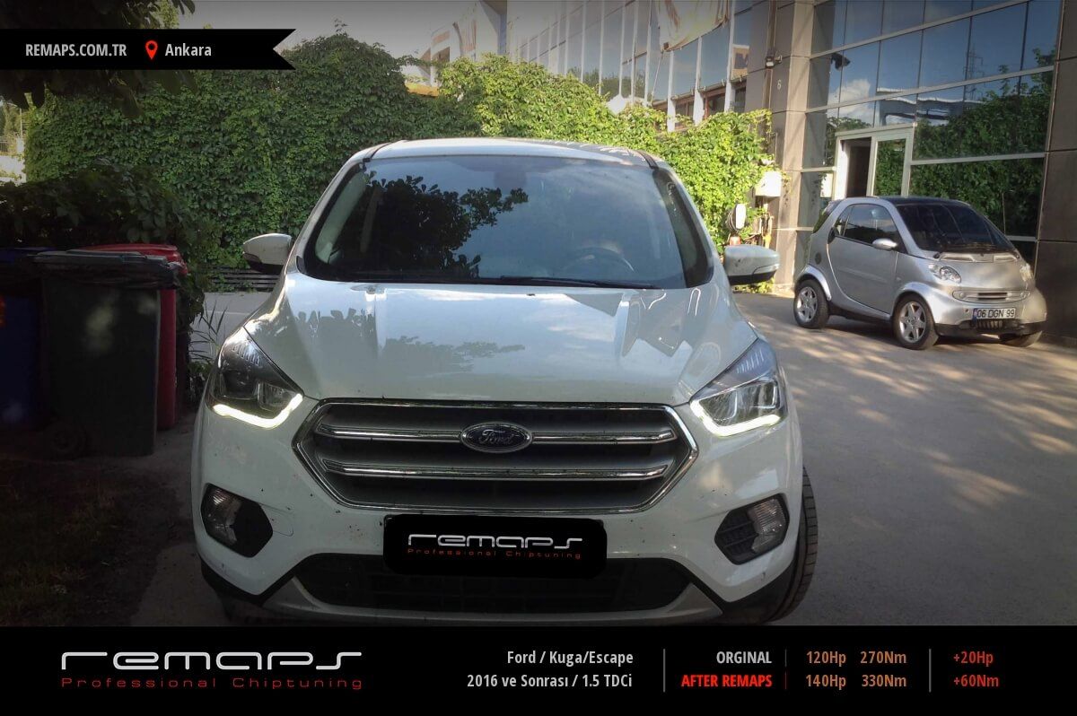 Ford Kuga/Escape 2016 ve Sonrası 1.5 TDCi Chip Tuning, Performans ...