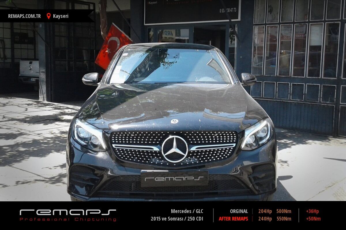 Mercedes GLC 2015 ve Sonrası 250 CDI Chip Tuning, Performans, Yakıt ...