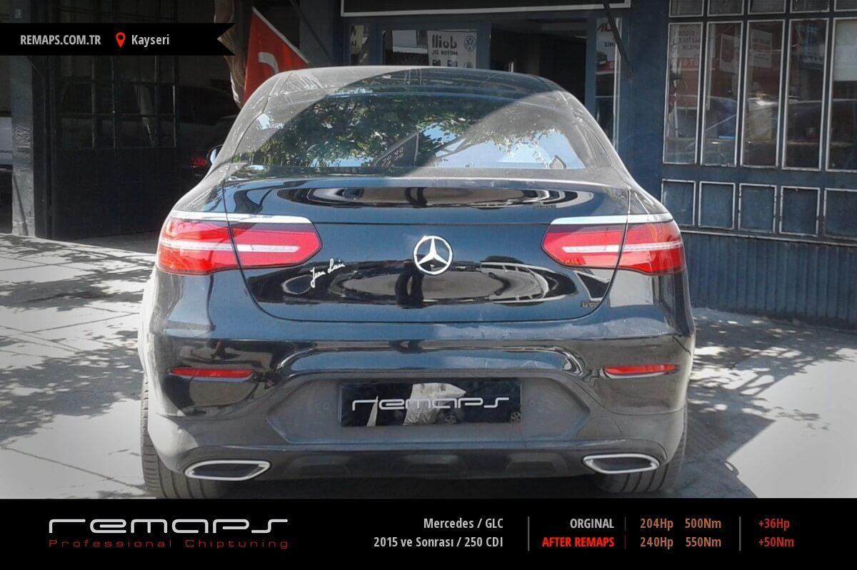 Mercedes GLC 2015 ve Sonrası 250 CDI Chip Tuning, Performans, Yakıt ...