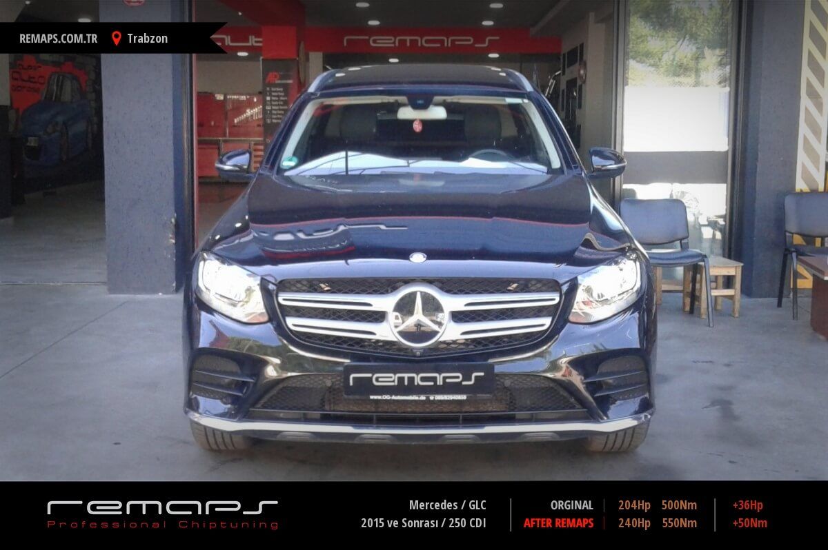 Mercedes GLC 2015 ve Sonrası 250 CDI Chip Tuning, Performans, Yakıt ...