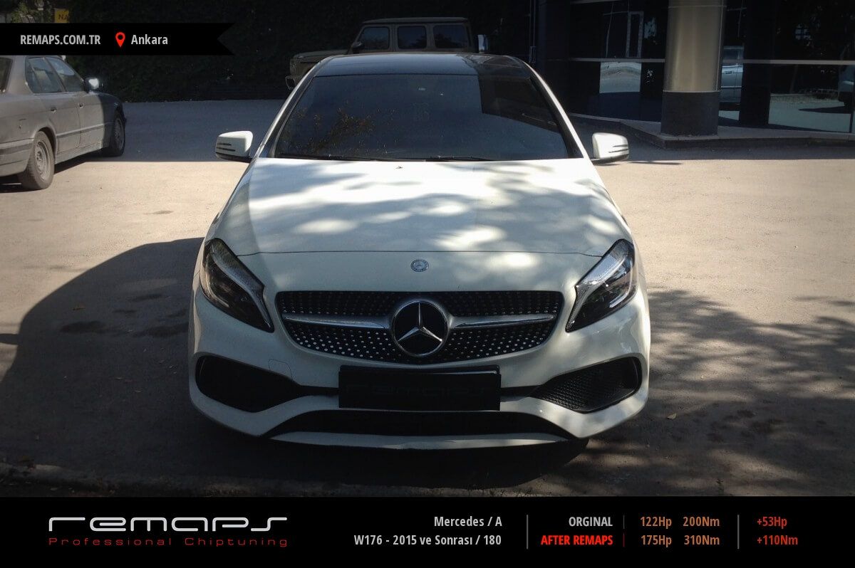 Mercedes A W176 - 2015 ve Sonrası 180 Chip Tuning, Performans, Yakıt ...