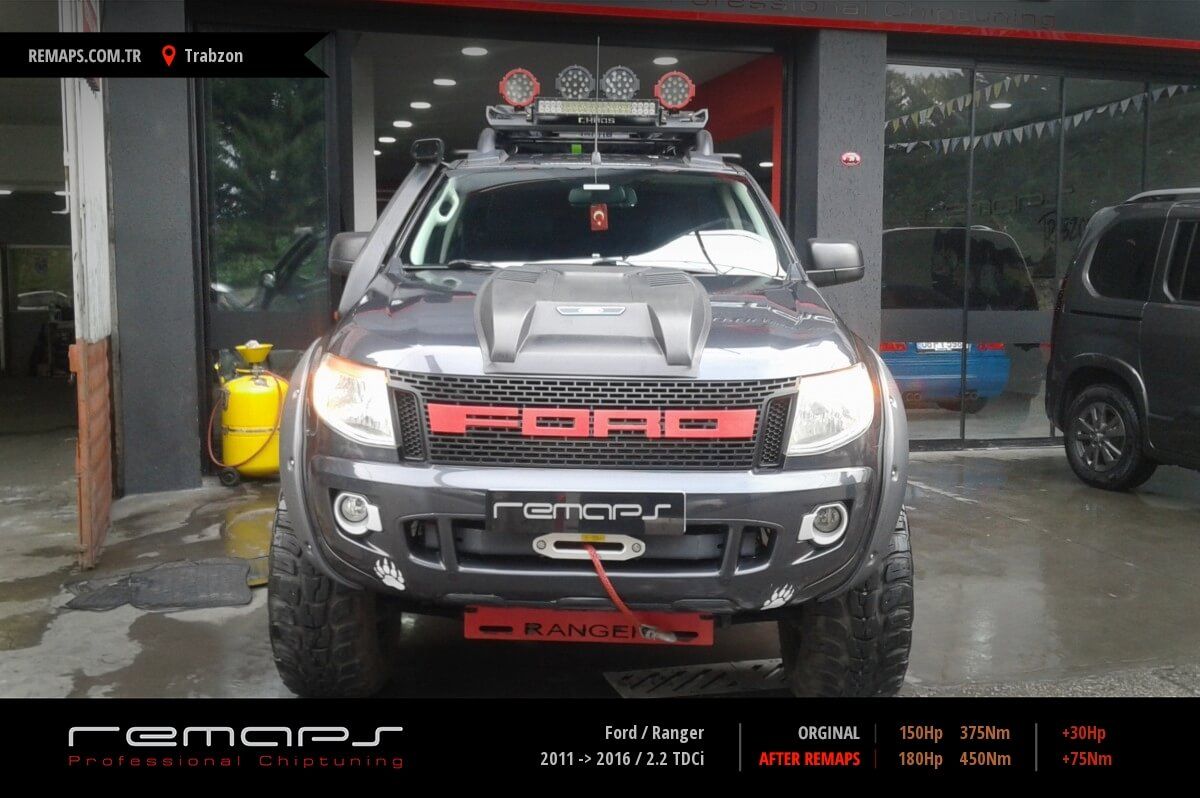 Ford Ranger 2011 -> 2016 2.2 TDCi Chip Tuning, Performans, Yakıt ...
