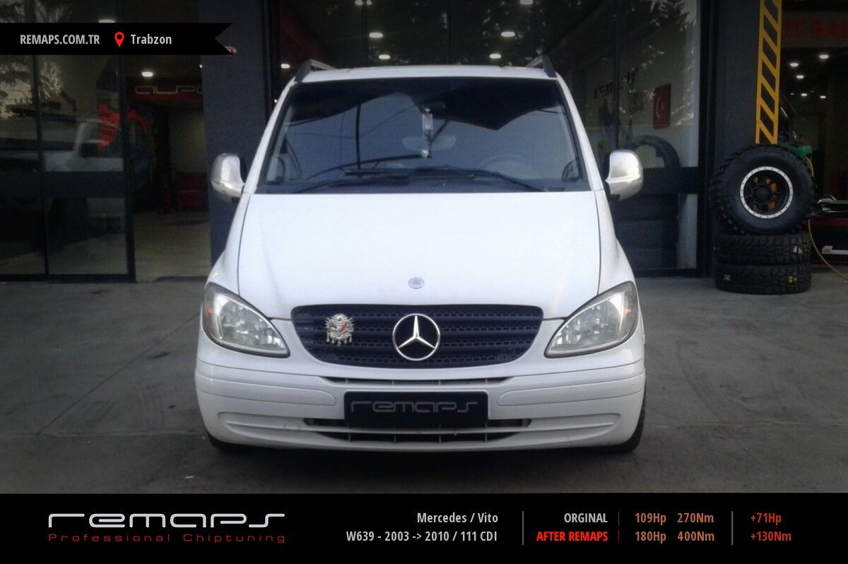 Mercedes Vito W639 - 2003 -> 2010 111 CDI Chip Tuning, Performans ...