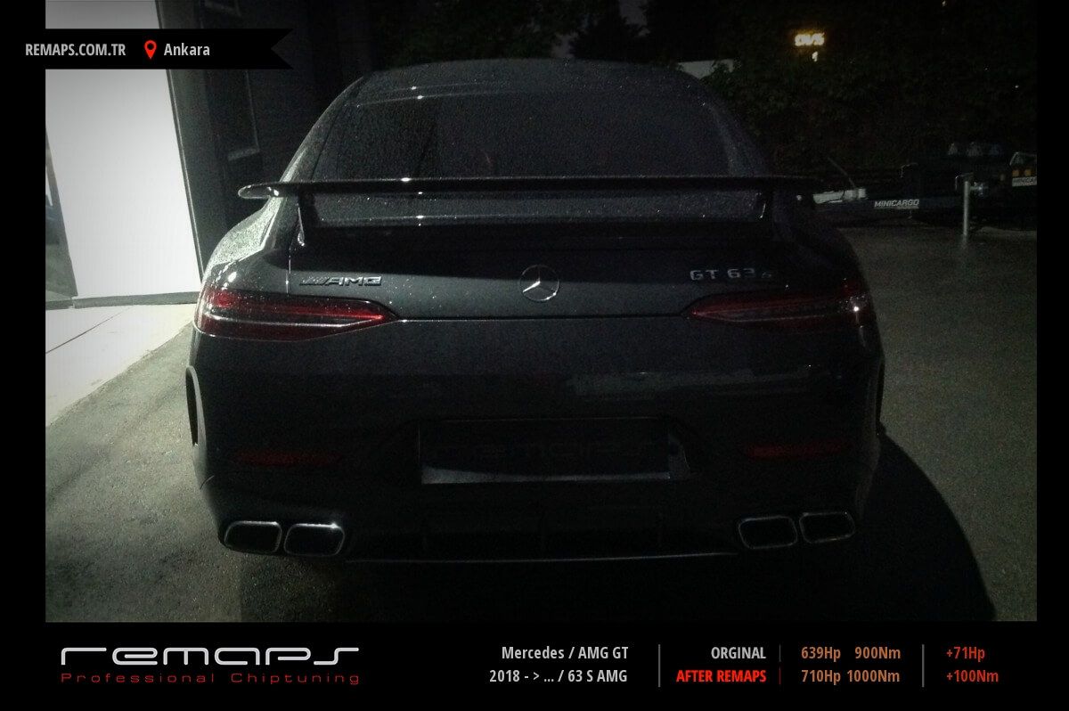 Mercedes AMG GT 2018 - > ... 63 S AMG Chip Tuning, Performans, Yakıt ...