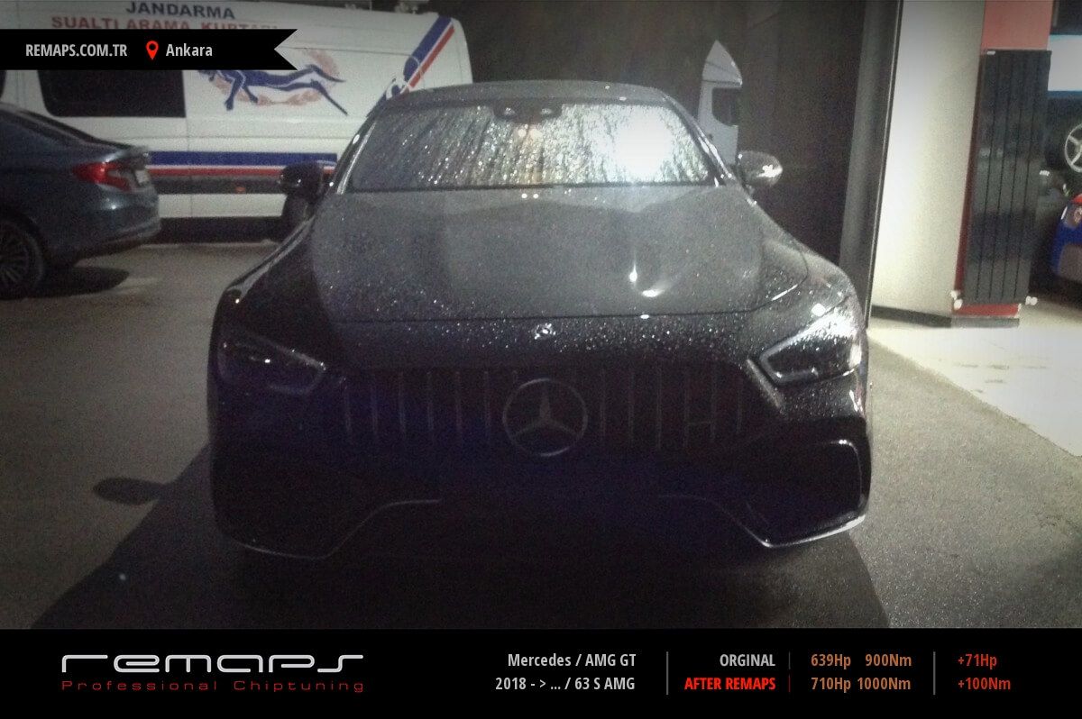Mercedes AMG GT 2018 - > ... 63 S AMG Chip Tuning, Performans, Yakıt ...