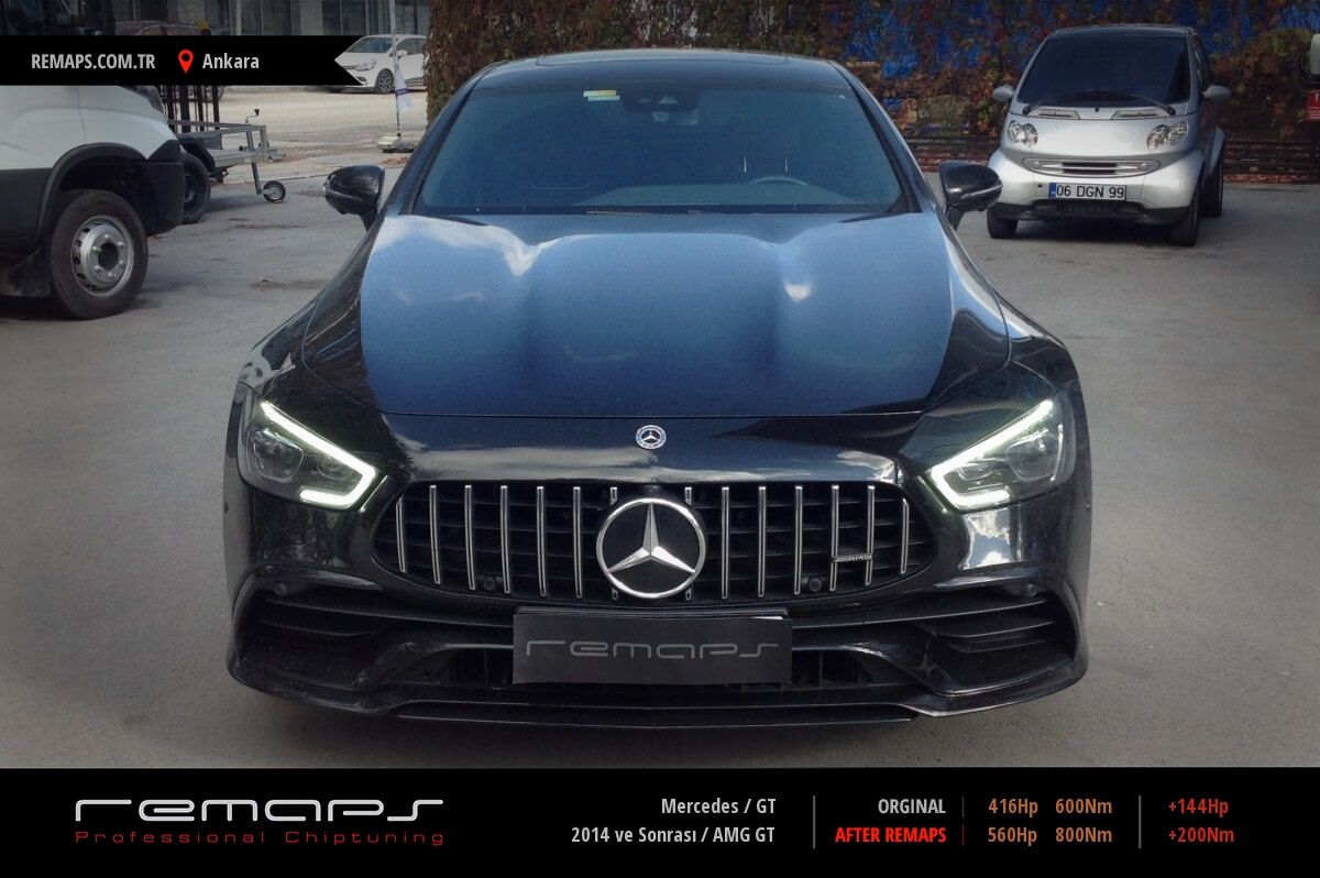 Mercedes AMG GT 2018 - > ... 43 AMG 4Matic (Euro 6 D-ful... Chip Tuning ...