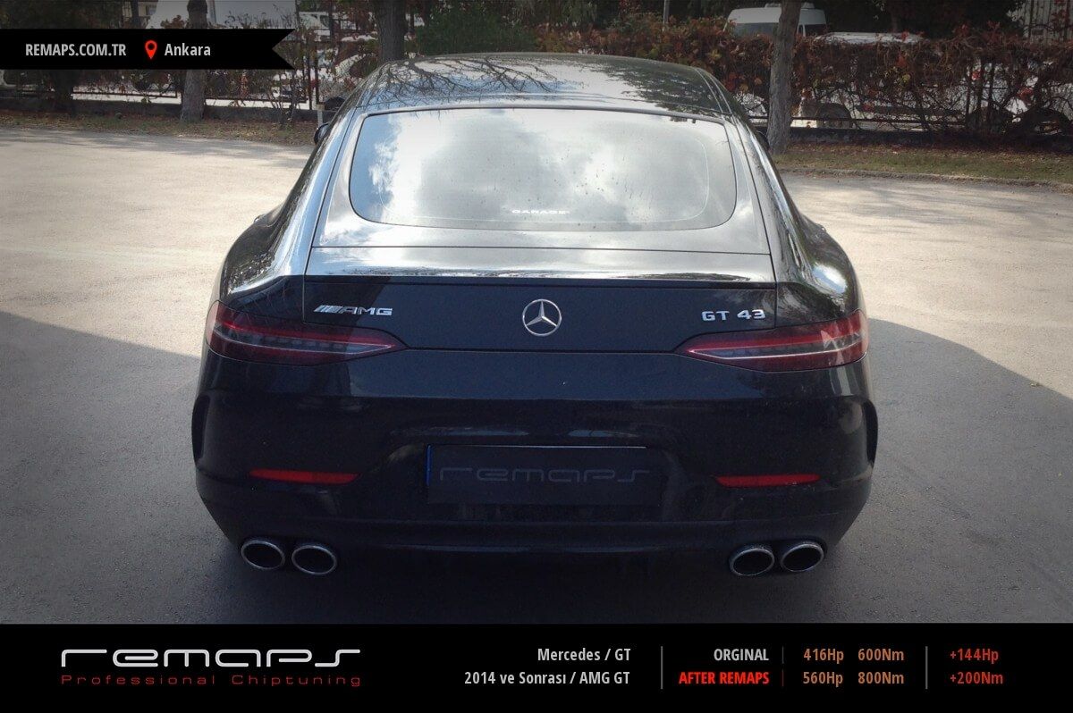 Mercedes AMG GT 2018 - > ... 43 AMG 4Matic (Euro 6 D-ful... Chip Tuning ...