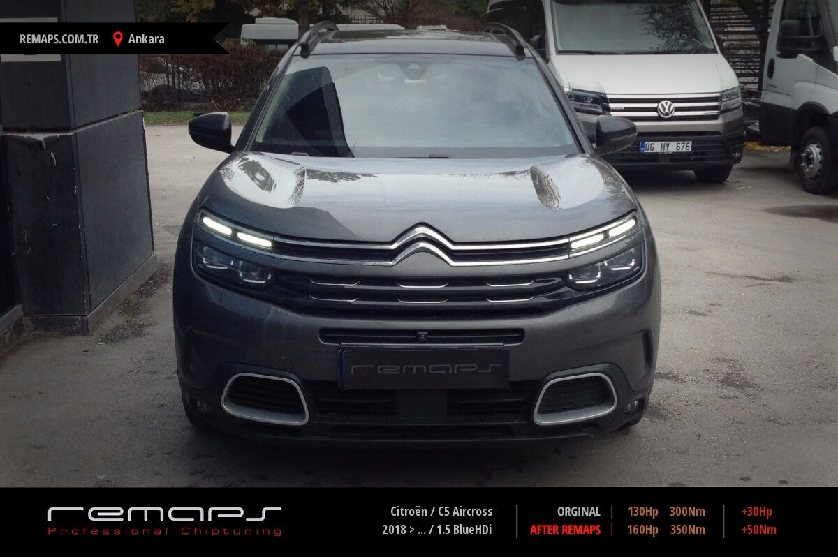 Citroën C5 Aircross 2018 > ... 1.5 BlueHDi Chip Tuning, Performans ...