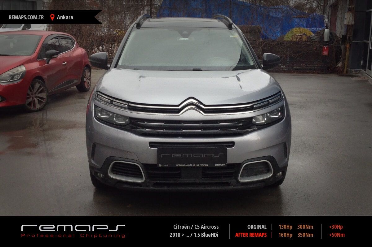 Citroën C5 Aircross 2018 > ... 1.5 BlueHDi Chip Tuning, Performans ...