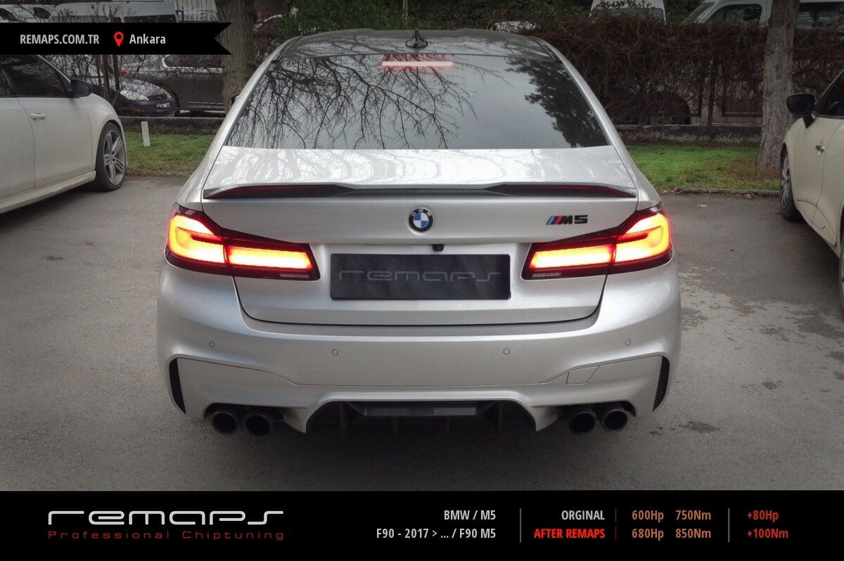 BMW M5 F90 - 2017 > ... F90 M5 Chip Tuning, Performans, Yakıt Tasarrufu ...